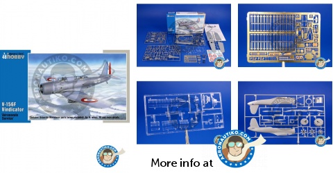 Special Hobby: Airplane kit 1/48 scale - V-156F Vindicator ‘Aéronavale Service’ - (FR0) - photo ...