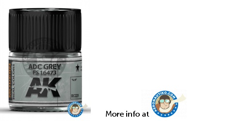 AK Interactive: Real color - Gris ADC FS 16473. 10ml - para todos los ...