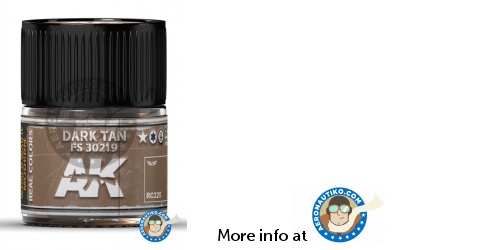 AK Interactive: Real color - Dark Tan. FS 30219. 10ml - for all kits ...