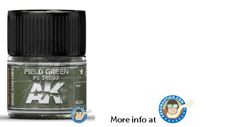 AK Interactive: Real color - Field green. FS 34097 - for all kits (ref ...