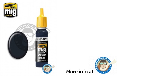 AMMO of Mig Jimenez: Pintura acrílica - FS 25042 Azul Marino (ANA 606 ...