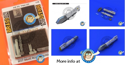 Eduard: Missiles 1/48 scale - Lockheed Martin Sniper Advanced Targeting ...