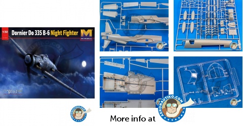 HK Models: Airplane kit 1/32 scale - Dornier Do 335 B-6 Nightfighter ...