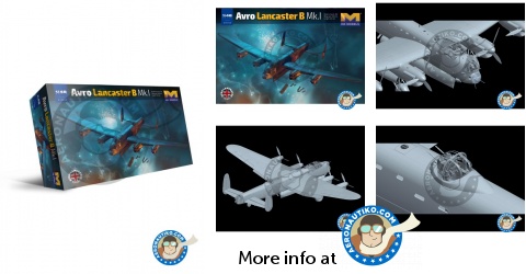 HK Models: Airplane kit 1/48 scale - Avro Lancaster B MK.I - (GB1 ...