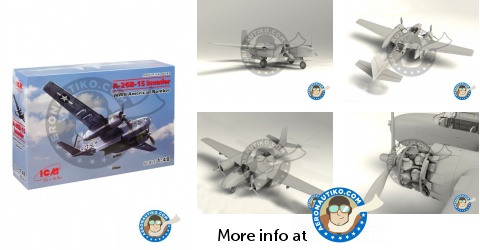 ICM: Model kit 1/48 scale - Douglas A-26B-15 Invader - (US7) - plastic ...