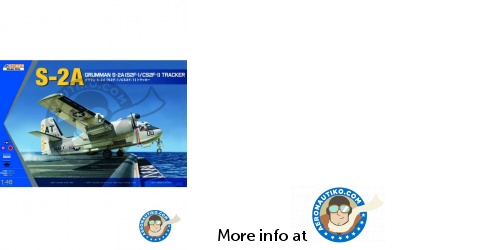Kinetic Model Kits: Airplane kit 1/48 scale - Grumman S-2A (S2F-1/CS2F ...