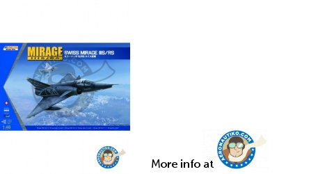 Kinetic Model Kits: Airplane kit 1/48 scale - MIRAGE IIIS/RS - (CH0 ...