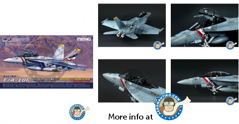 Meng Model: Model kit 1/48 scale - Boeing F/A-18F Super Hornet "Bounty ...