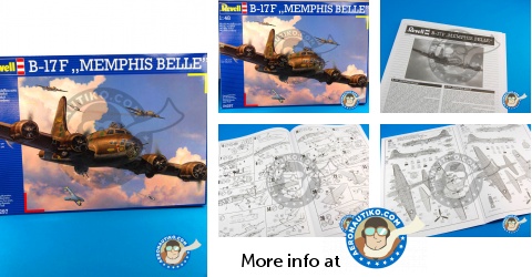Revell: Airplane kit 1/48 scale - Boeing B-17 Flying Fortress F ...