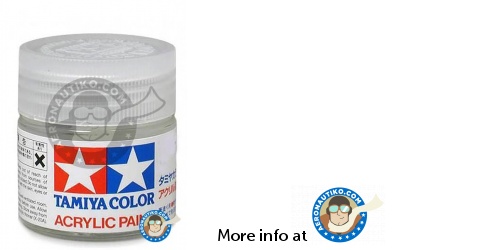 Tamiya: Acrylic paint - X-35 Semi Gloss Clear. 10ml - for all kits (ref ...