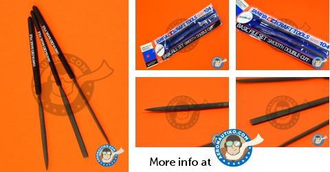 Tamiya: File - Basic file set smooth double-cut (ref. TAM74104 ...