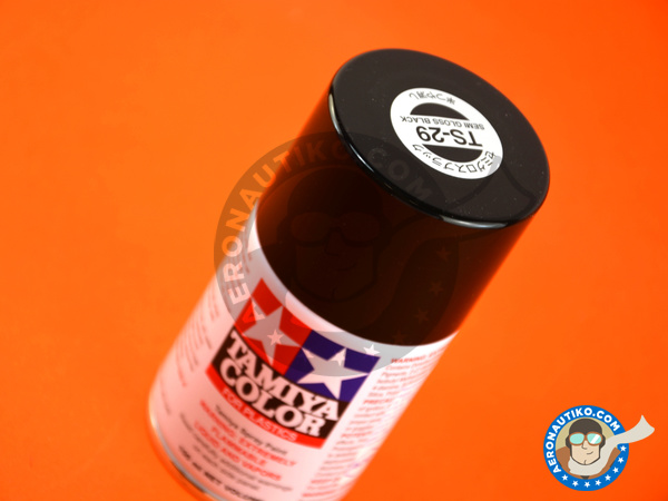 Tamiya: Spray - Semi Gloss Black TS-29 (ref. TAM85029) | Paints and ...